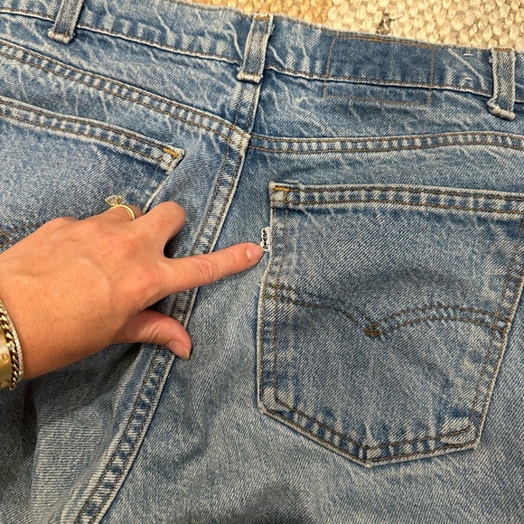 Levi's | Jeans | Vintage White Tab Levis | Poshmark